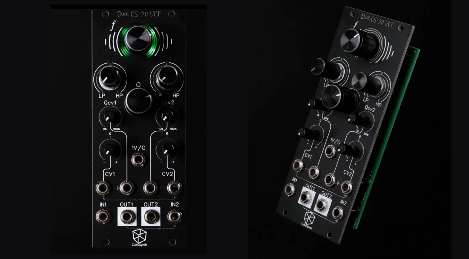 Cubusynth Dual Cs 20 Vcf Two Screaming Ms 20 Filters In One Module