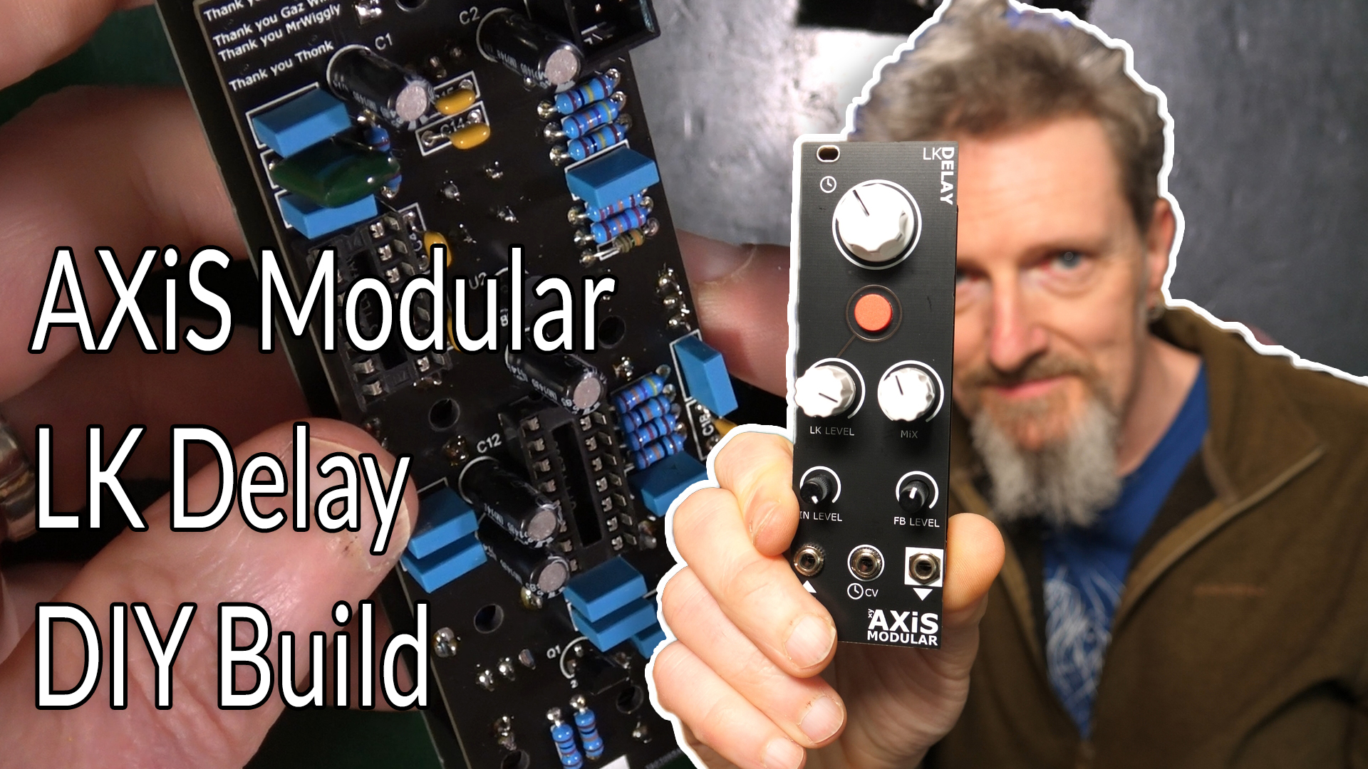 AXiS Modular LK Delay DIY Build