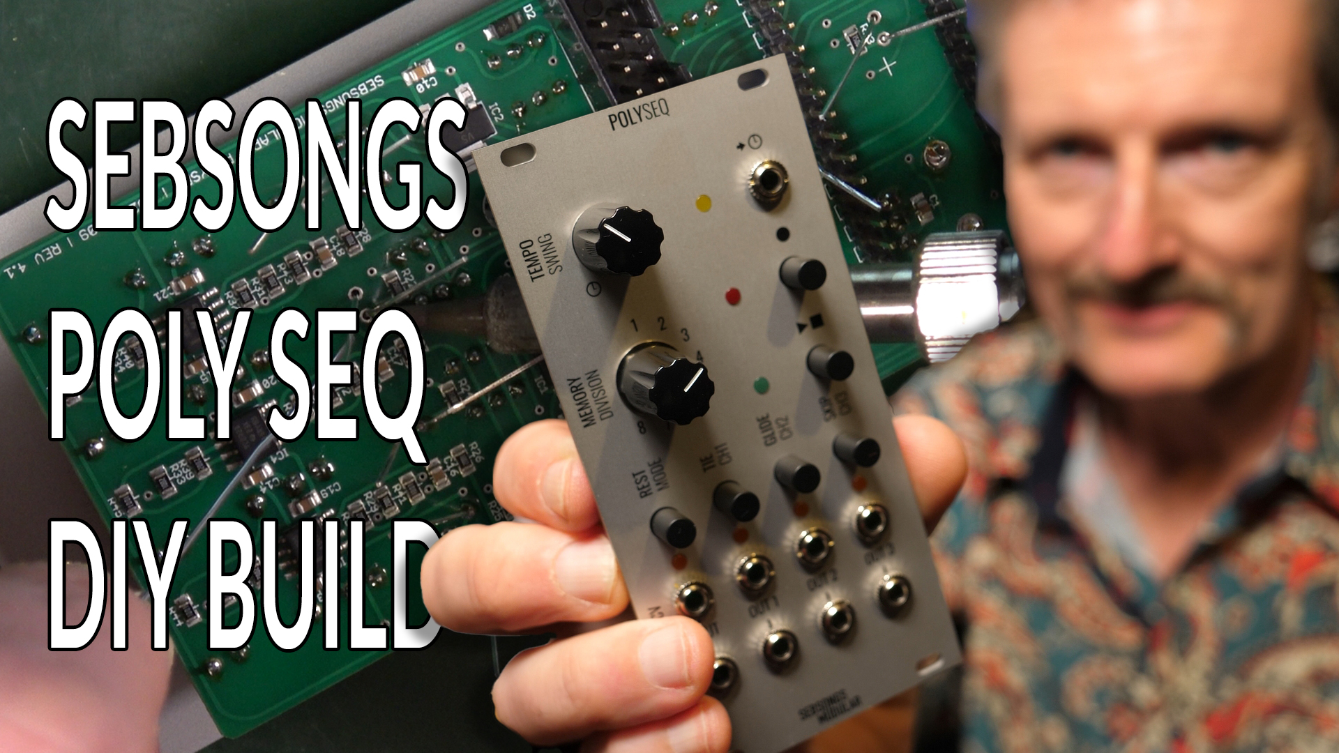 SebSongs Modular Poly SEQ DIY Build