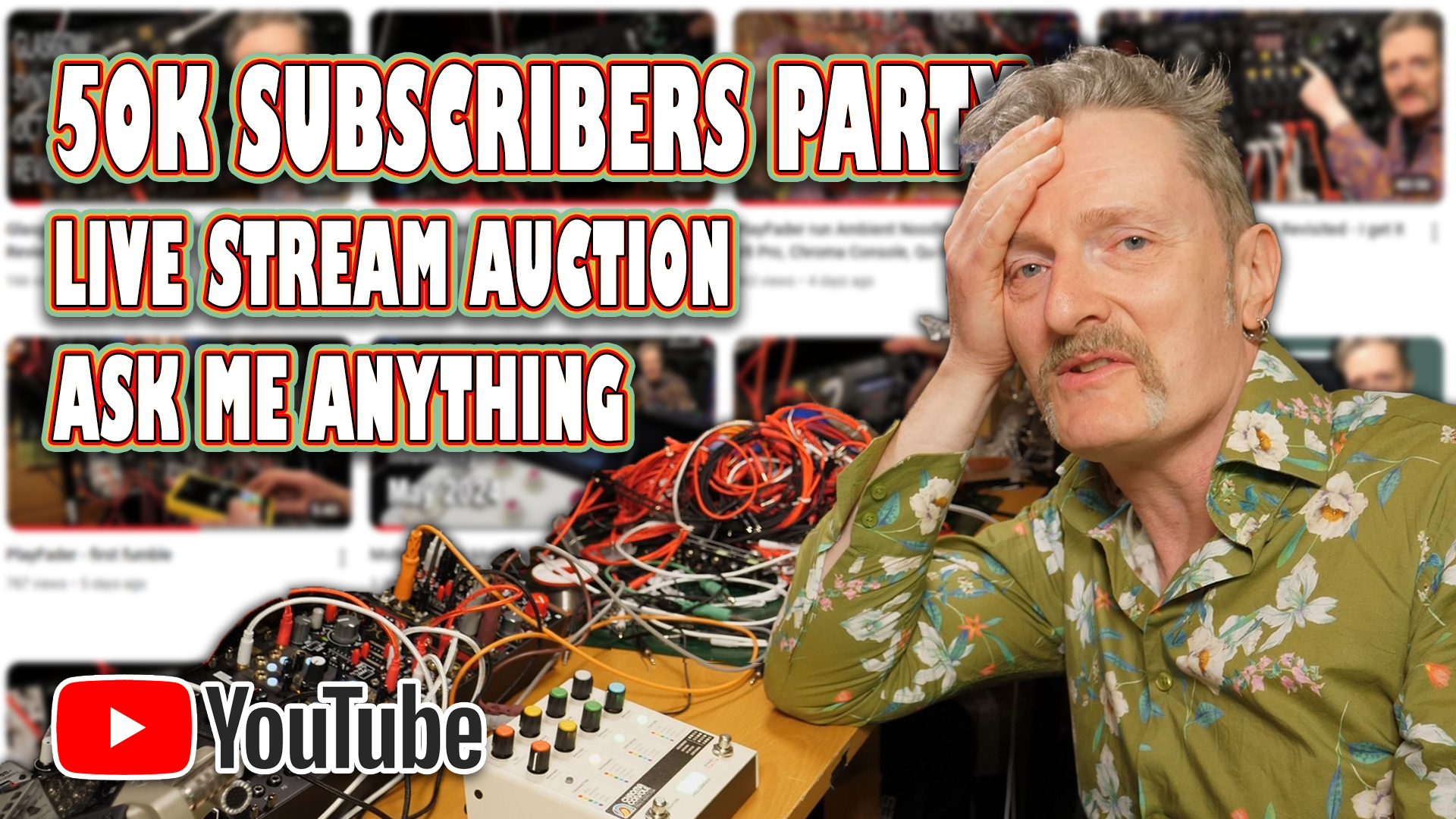 50k Subscriber Party, Live Stream Auction and AMA