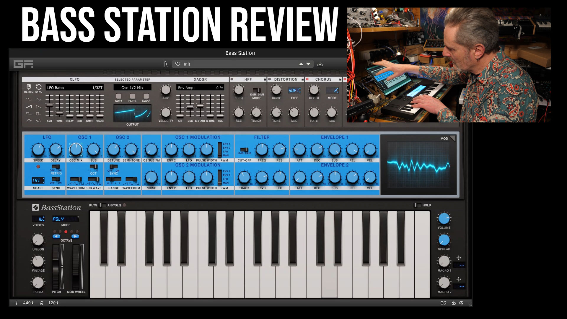 Novation Bass Station by GForce Review