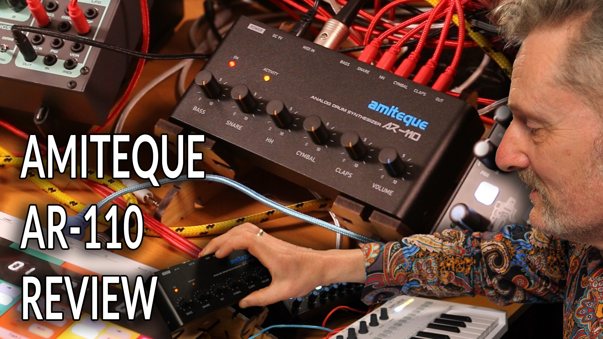 Amiteque AR-110 Analog Drum Synthesizer Review